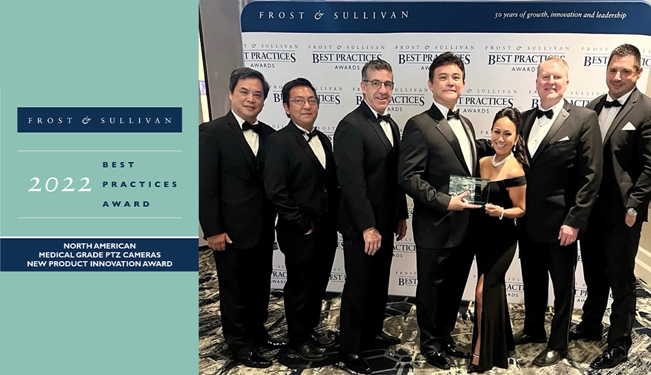 AVer Receives Frost & Sullivan 2022 Best Practices Award AVer Receives Frost & Sullivan 2022 Best Practices Award